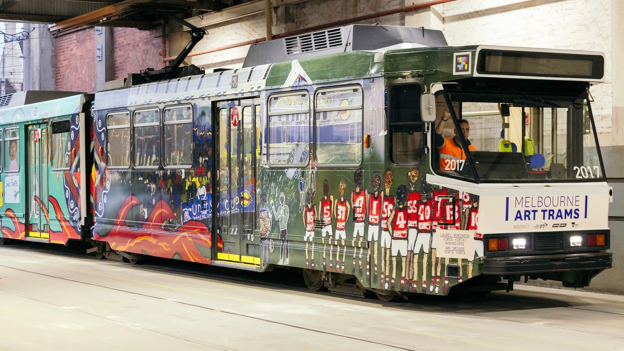 RISING: Your guide to the 2025 First Peoples Melbourne Art Trams
